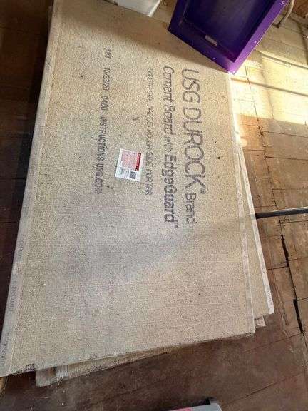 USG Durock Cement Board - Auction Ohio