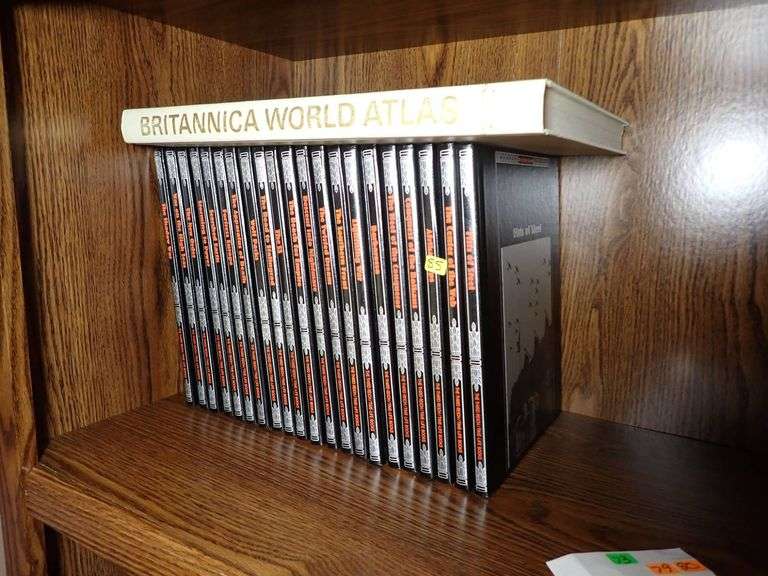 Encyclopedia Britannica World Atlas and The Third Reich Time-Life Books ...