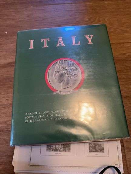 Stamp album-Italy - Auction Ohio