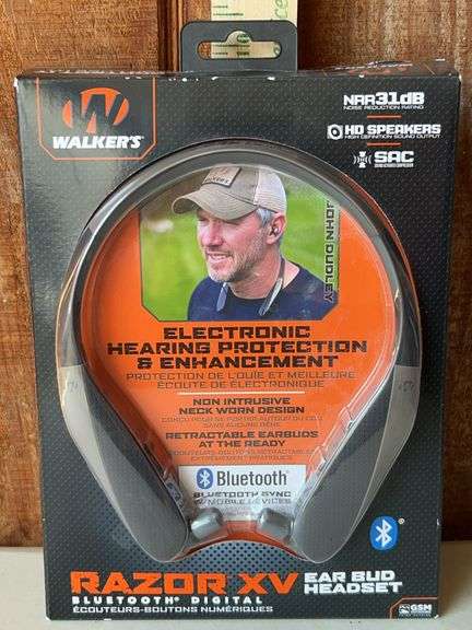 Walker Razor Xv Bluetooth Digital Ear Bud Headset - Auction Ohio