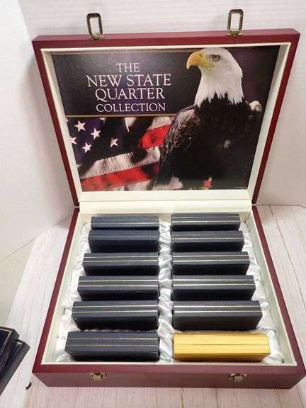 The New State Quarter Collection in Presentation Case - Auction Ohio