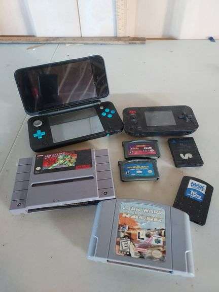 Assorted Nintendo Items, Gameboy Games, Nintendo DS, Etc. - Auction Ohio