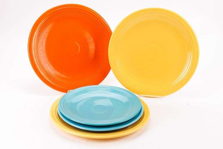 Vintage Fiesta Platters and Chop Plates - Auction Ohio