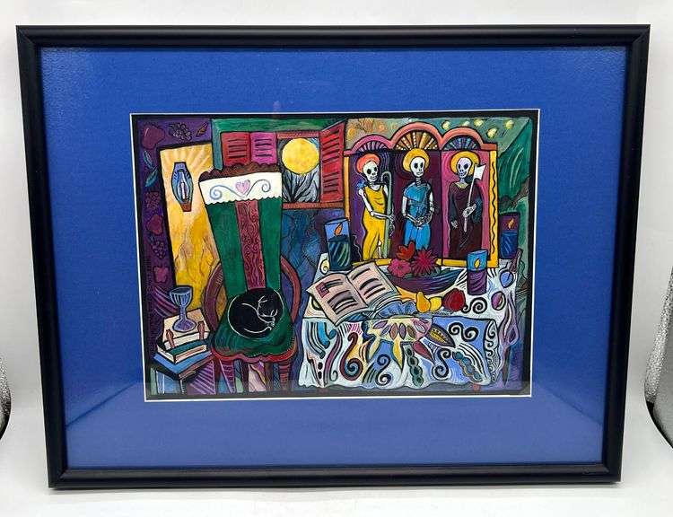 "Three Lights" Judith Vierow Art - Auction Ohio