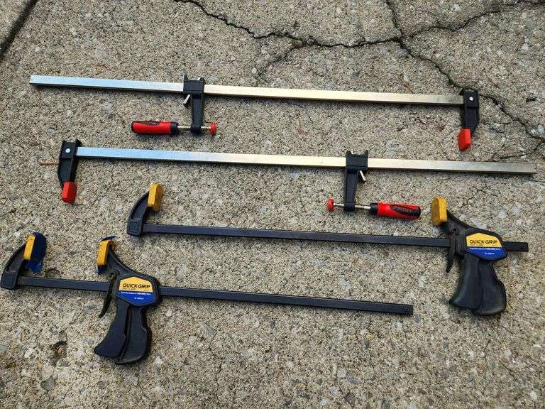 4 Bar Clamps - Auction Ohio
