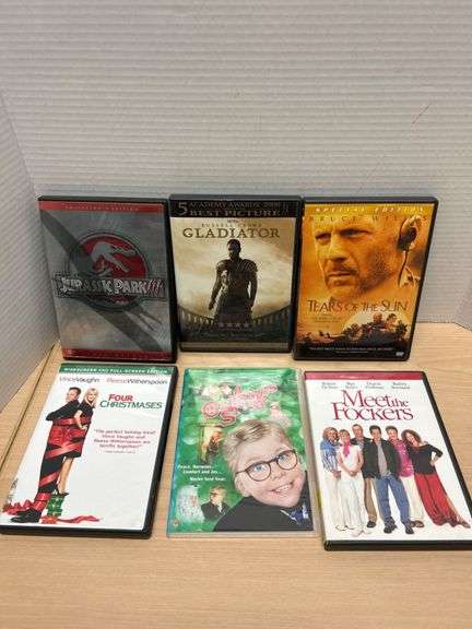 6 DVDs Featuring Popular Films and Special Editions in Original Cases ...