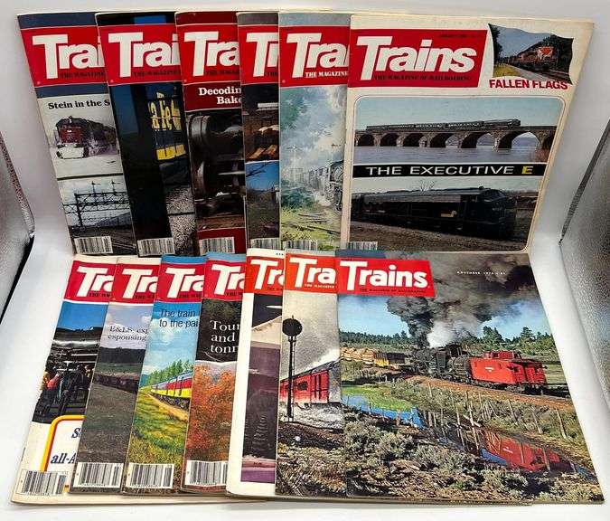 Vintage - Trains Magazines - Auction Ohio