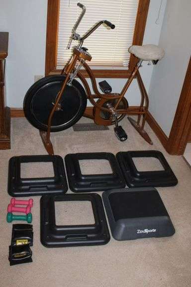 Schwinn Stationary Exercise Bike with ZenSports Step Platform ...
