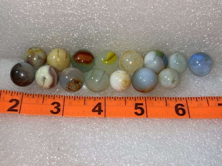 15 Assorted Vintage Marbles - Auction Ohio