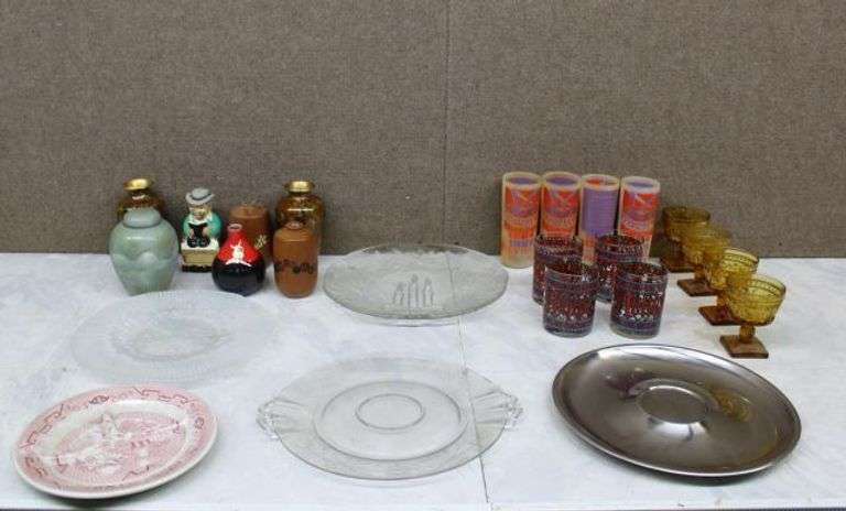 Decorative Vases, Glassware, and Assorted Tableware - Auction Ohio