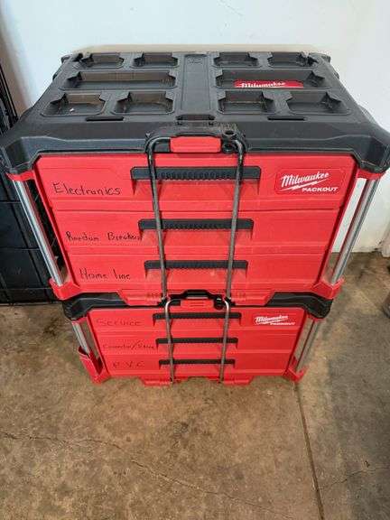 Milwaukee Packout Tool Stack - Auction Ohio