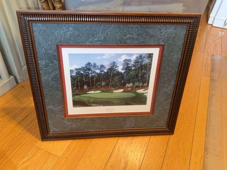 Augusta National print - Auction Ohio