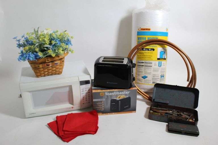 GOLD STAR MICROWAVE, TOASTMASTER TOASTER, AND OTHER ITEMS. - Auction Ohio