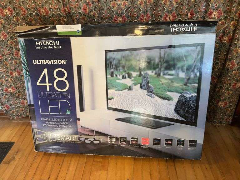 Hitachi 3D 48" Television - Auction Ohio