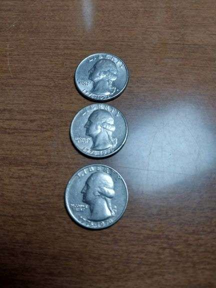 Three 1776-1976 Bicentennial Washington Quarters Featuring Drummer Boy ...
