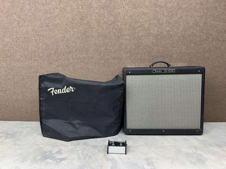 Fender Hot Rod DeVille 212 Amplifier with Footswitch, Cover, and ...