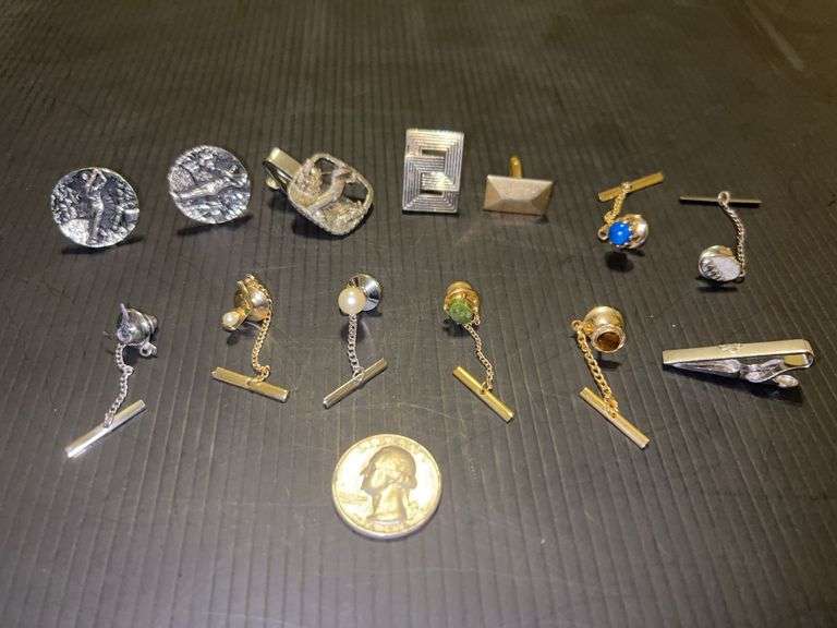 Men’s Tie Tacks & Cuff Links - Auction Ohio