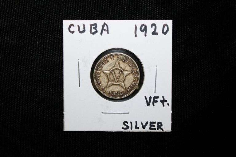 Cuban Silver Coin - Auction Ohio