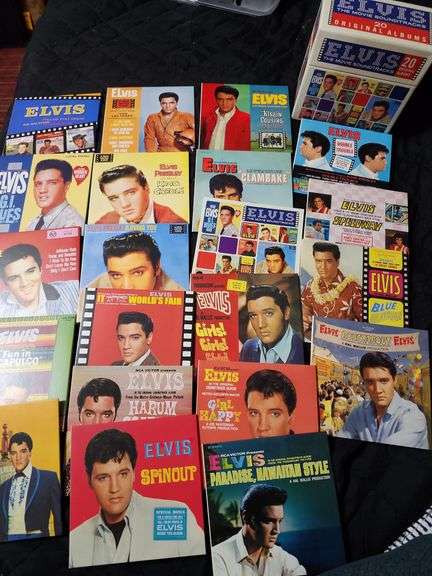 Elvis The Movie Soundtracks 20 Original Albums Box Set - Auction Ohio