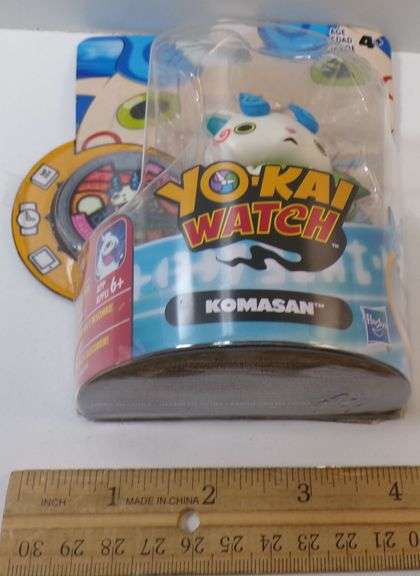 Yo-kai Watch Komasan Figure with Medal - Ages 4+ - Auction Ohio