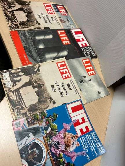 LIFE Magazines with Copyright Dates 1938, 1963, 1965, 1978, and 1981 ...