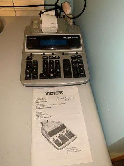 Victor calculator - Auction Ohio