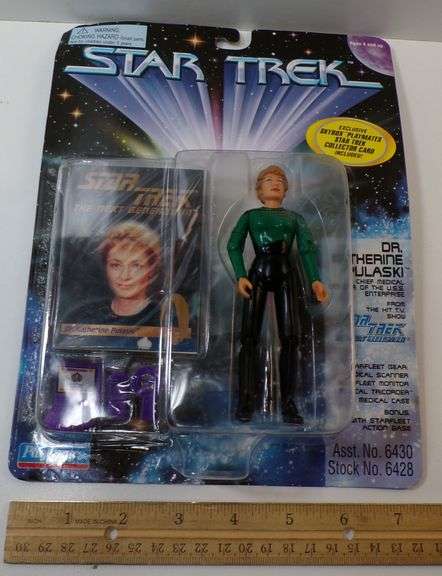 Star Trek: Dr. Katherine Pulaski Action Figure - Auction Ohio