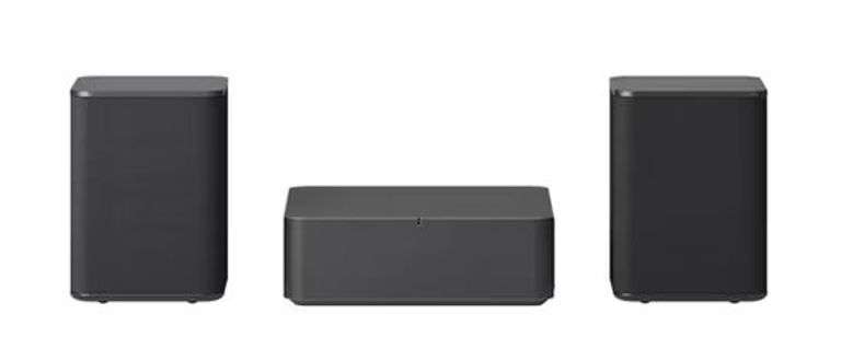 LG SPQ8-S 2.0 Channel Sound Bar Wireless Rear Speaker Kit - Auction Ohio