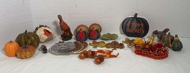 Fall Decor Items - Auction Ohio