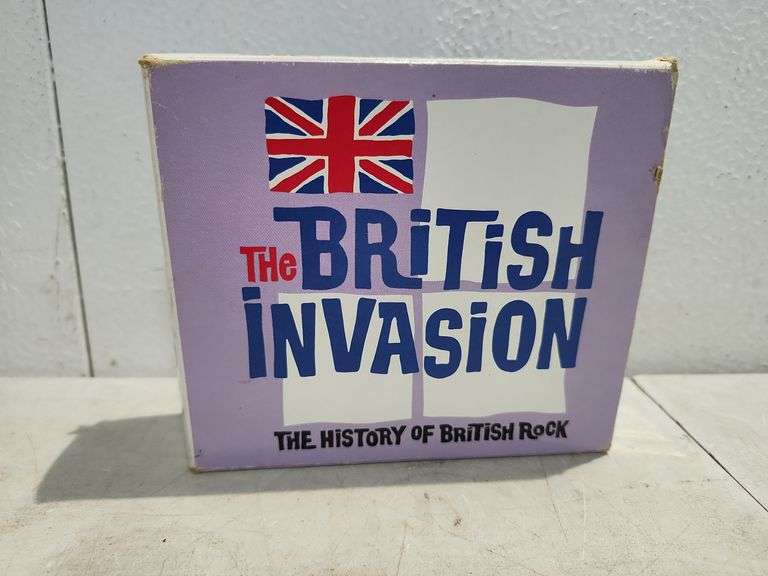 The British Invasion The History Of British Rock Box Set - Auction Ohio