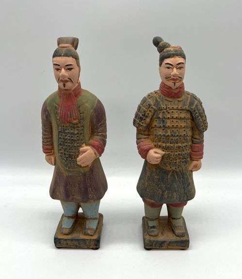 Terracotta Warrior Figurines - Auction Ohio