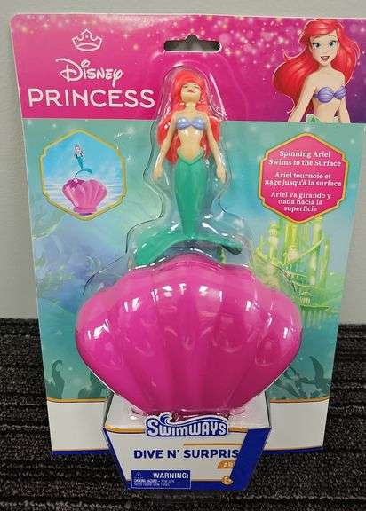 Swimways Ariel Dive N Surprise: Disney Pool Games - Auction Ohio