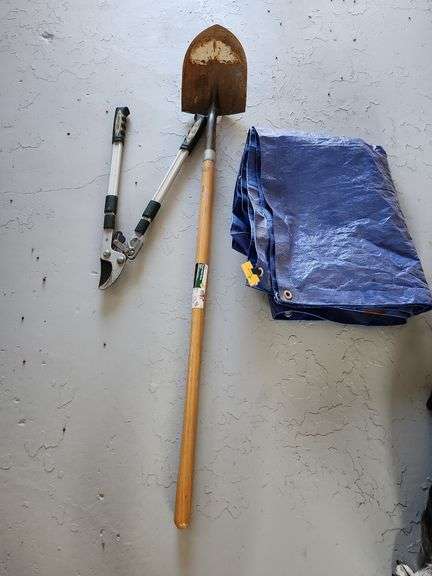 Tarp, Shovel, & Cutters - Auction Ohio