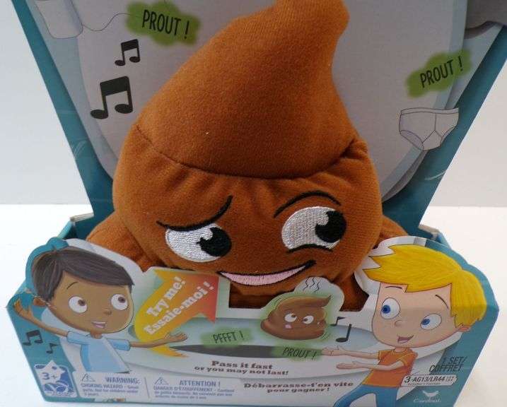 Pass the Poop Plush Game for Ages 3 and Up - Auction Ohio