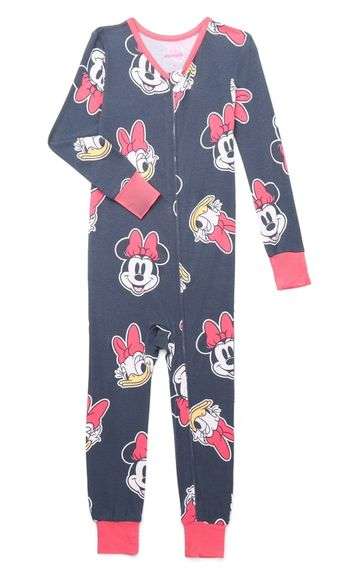 **NEW** Minnie Mouse One-Piece Full Zip Sleeper 3T - Black - Auction Ohio