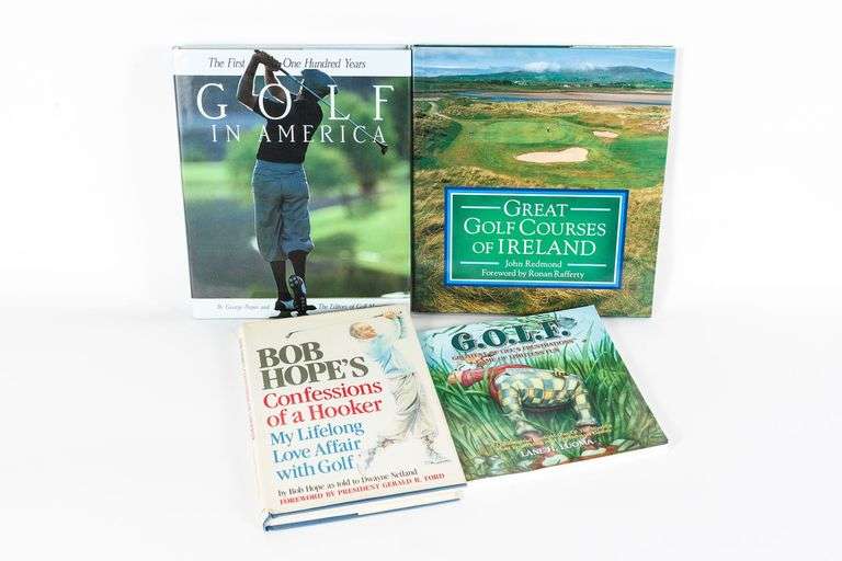 Golf Themed Books- Bob Hope's "Confession of a Hooker", "Great Golf ...