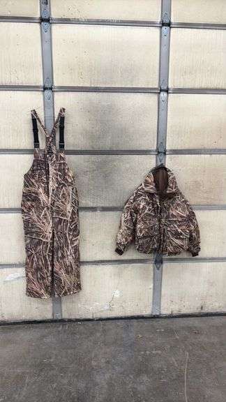 Gamehide Camouflage Hunting Jacket and Bib Overalls Set - Auction Ohio