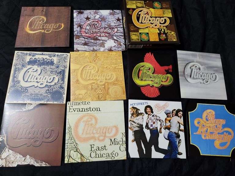Chicago The Studio Albums [1969-1978] 10-Disc Set - Auction Ohio