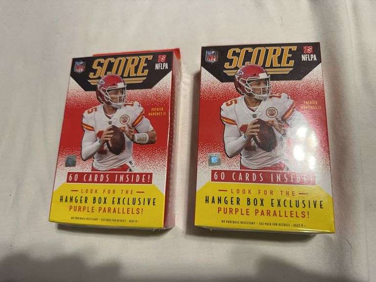 Two unopened 2021 score hanger boxes - Auction Ohio