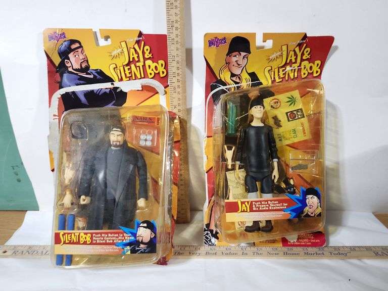 Jay & Silent Bob Action Figures, Boxes Opened - Auction Ohio