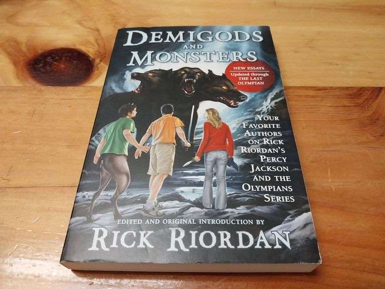 Demigods and Monsters, Edited by Rick Riordan, Copyright 2009, Softback ...