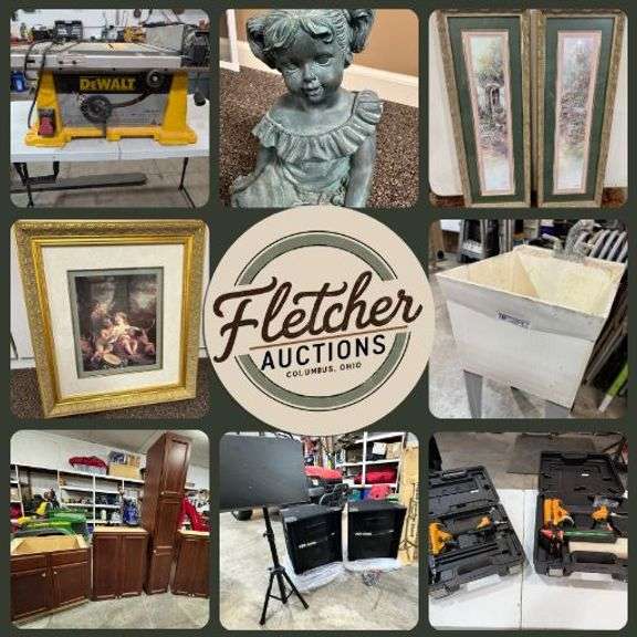 BIG Barn cleanout! Model Home Decor, Furnishings, Cement Mixer, AC ...