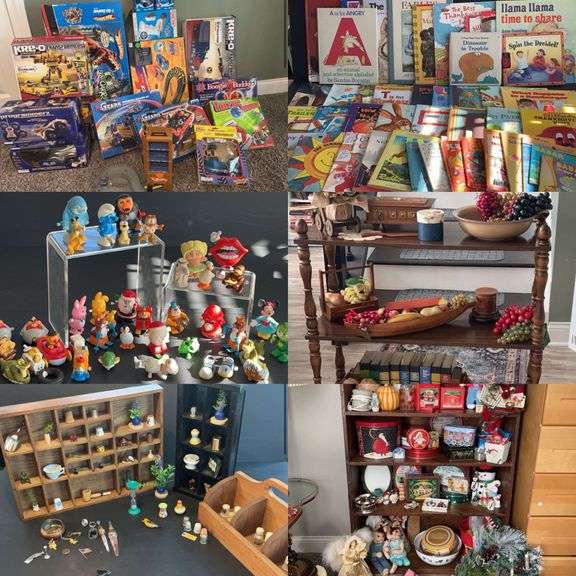 Antique/Vintage Multiple Booth Closeout LPs, Books, Toys, Games, Decor ...
