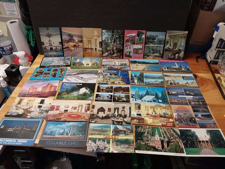 40+ Postcards, Assorted Locations, Architectural and Scenic Themes ...