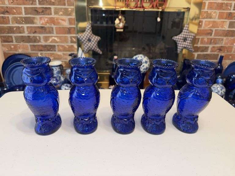 Maryland Glass Corp. Owls - Auction Ohio