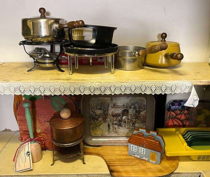 Trays, Pots, & Kitchen Decor - Auction Ohio