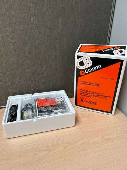Clarion JC-201E Citizens Band Radio Component System with Original Box ...