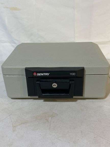 Sentry 1100 Fire-Resistant Safe with Locking Mechanism. No key ...