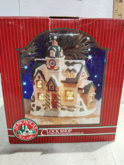 St. Nicholas Square Clock Shop - Auction Ohio