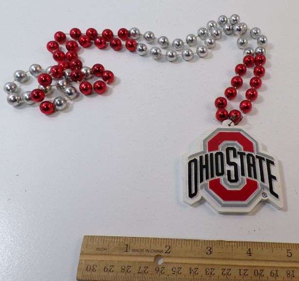 Ohio State Beads and Decal Set - Auction Ohio